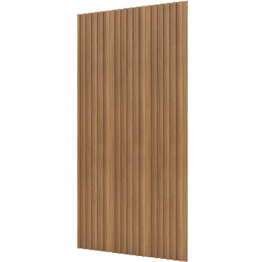 Kit 3 Paineis Ripados Pa73 com Acabamento Lateral Dalla Costa 134 X 183 ...