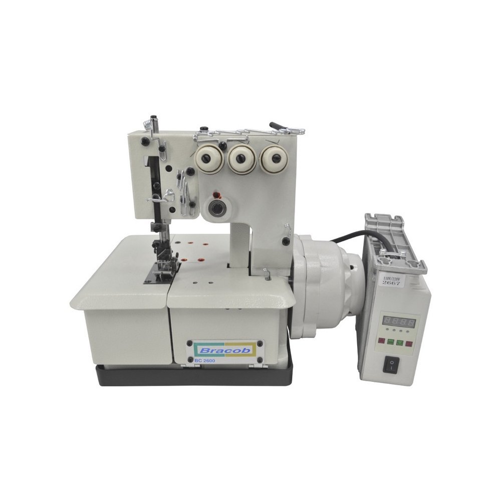 Máquina Galoneira Direct Drive 3 Ag. + Viés, Bracob+mesa | MadeiraMadeira