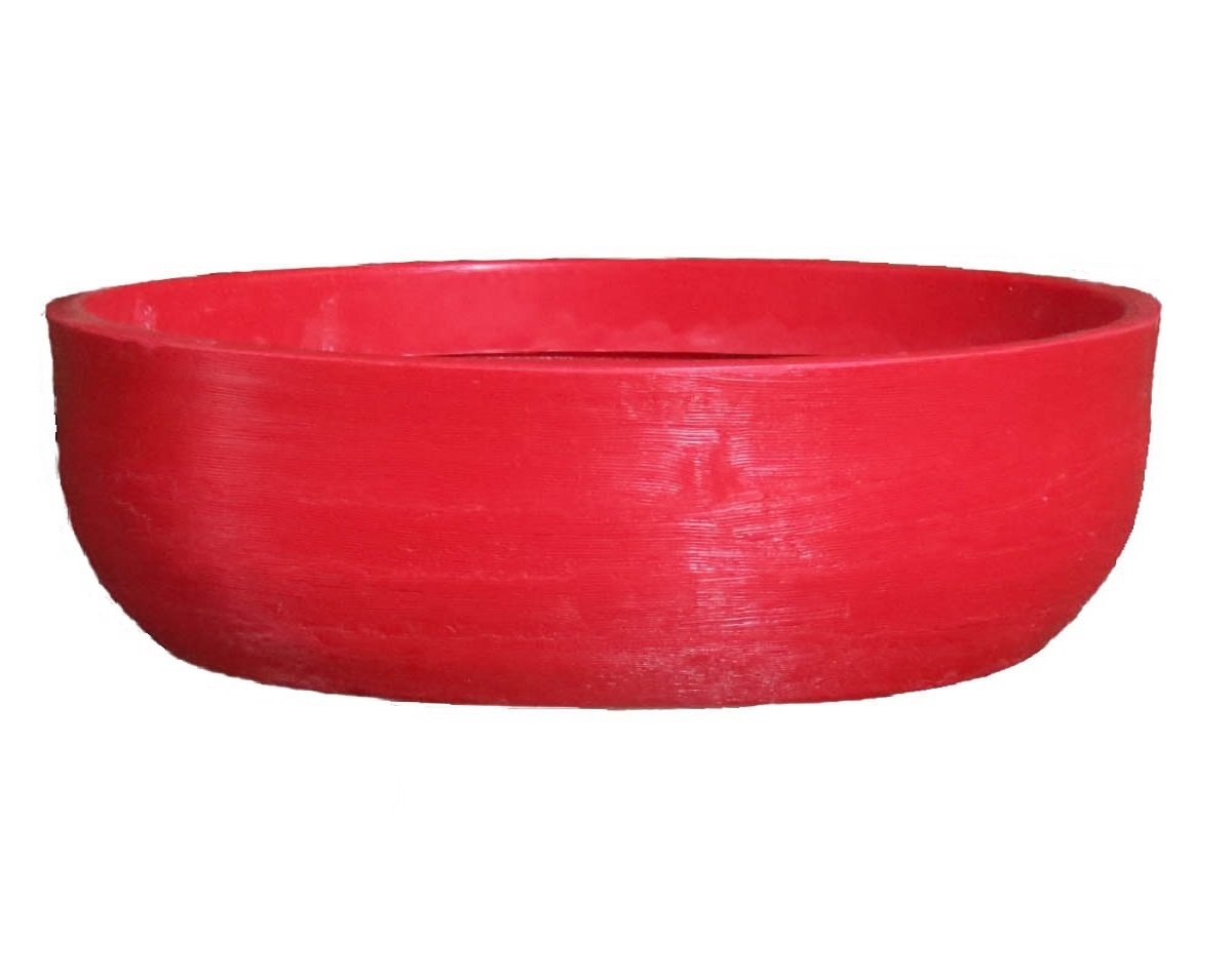 Vaso Planta 55x20 Bacia Cuia Polietileno BGPLASTICOS V1455 PRETO 002 ...