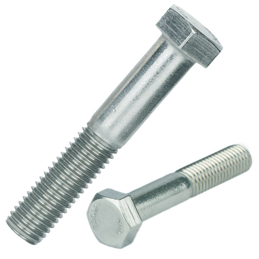 PARAFUSO SEXTAVADO RP DIN931 M16 X 130 ZINCO BRANCO - 50PÇS ...