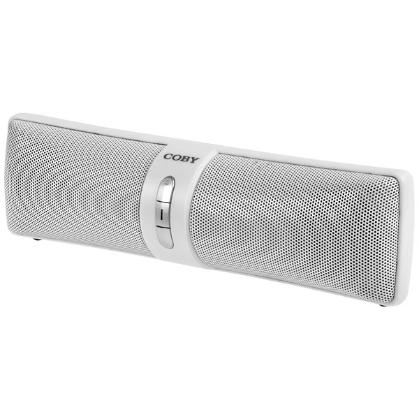 Caixa de Som Coby CBS201 6 Watts com Bluetooth e Auxiliar - Branco ...