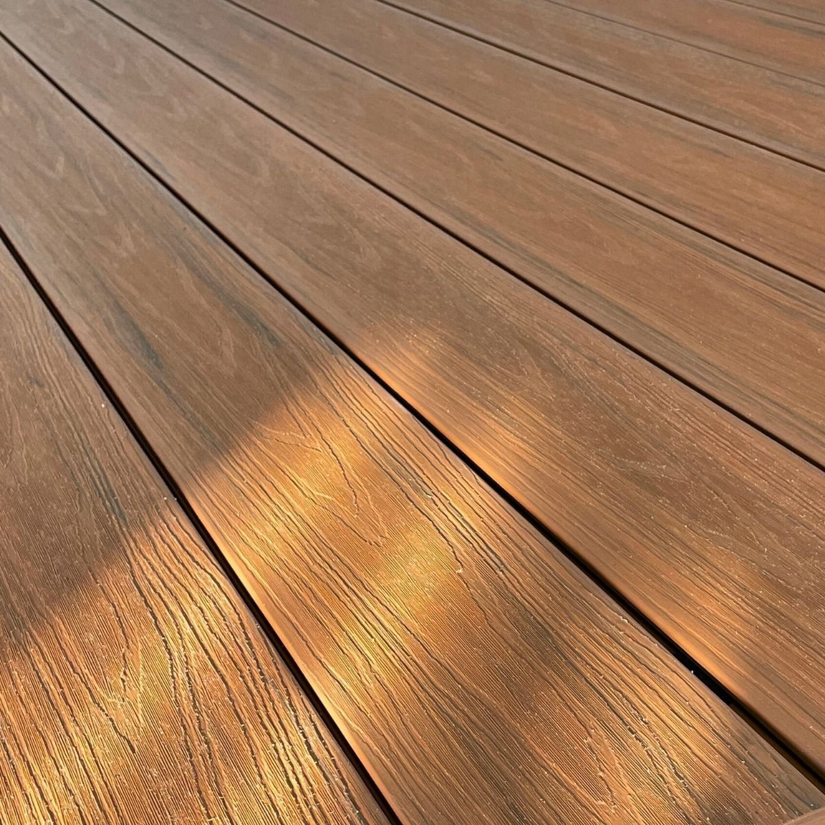 Deck Área Externa em WPC Cor Cumaru Placa com 290cm x 14,8cm BR Floor ...