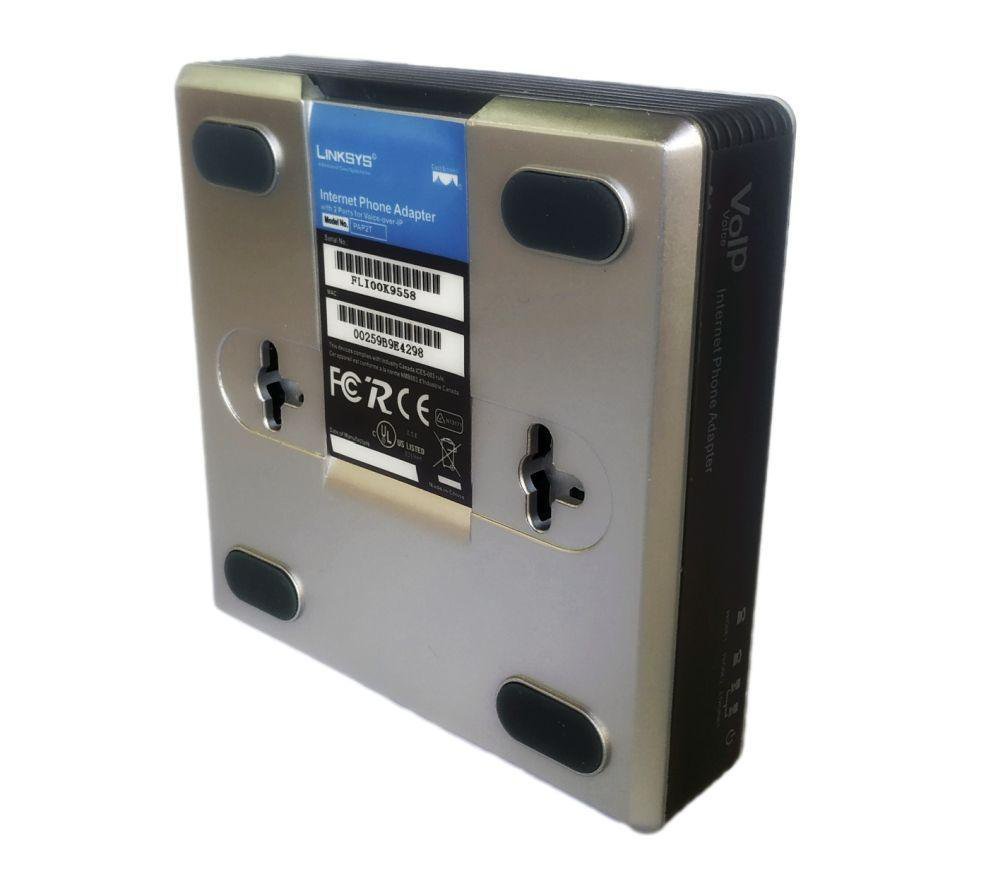 Adaptador Conversor Voip Ata 2 Linhas Linksys Pap2T Bivolt | MadeiraMadeira