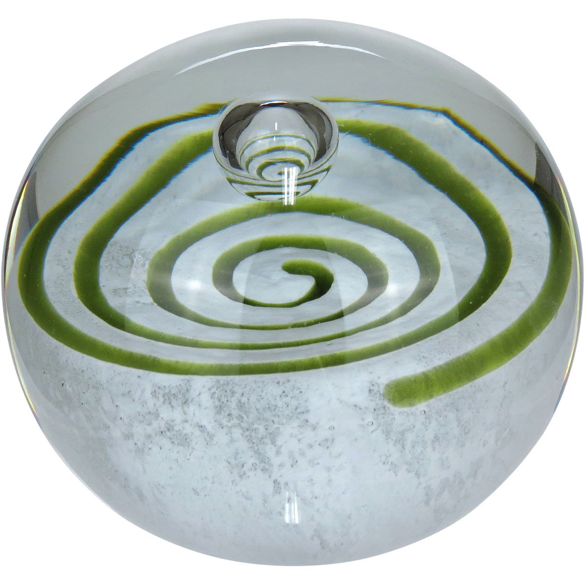 Esfera Decorativa Enfeite Casa Home&co Vidro 10x10x10cm Verde ...