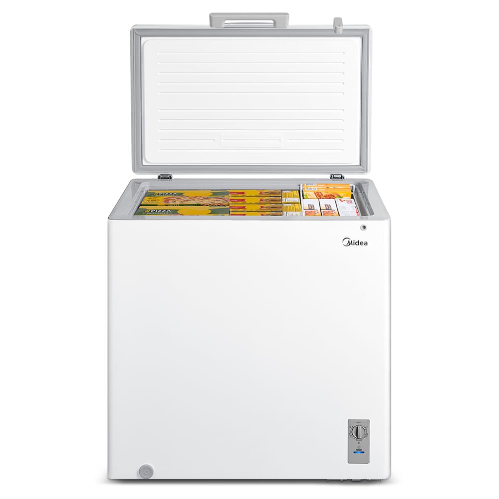 Freezer Horizontal 3 em 1 Branco 200l Midea Mdrc280sla012 - 220v ...