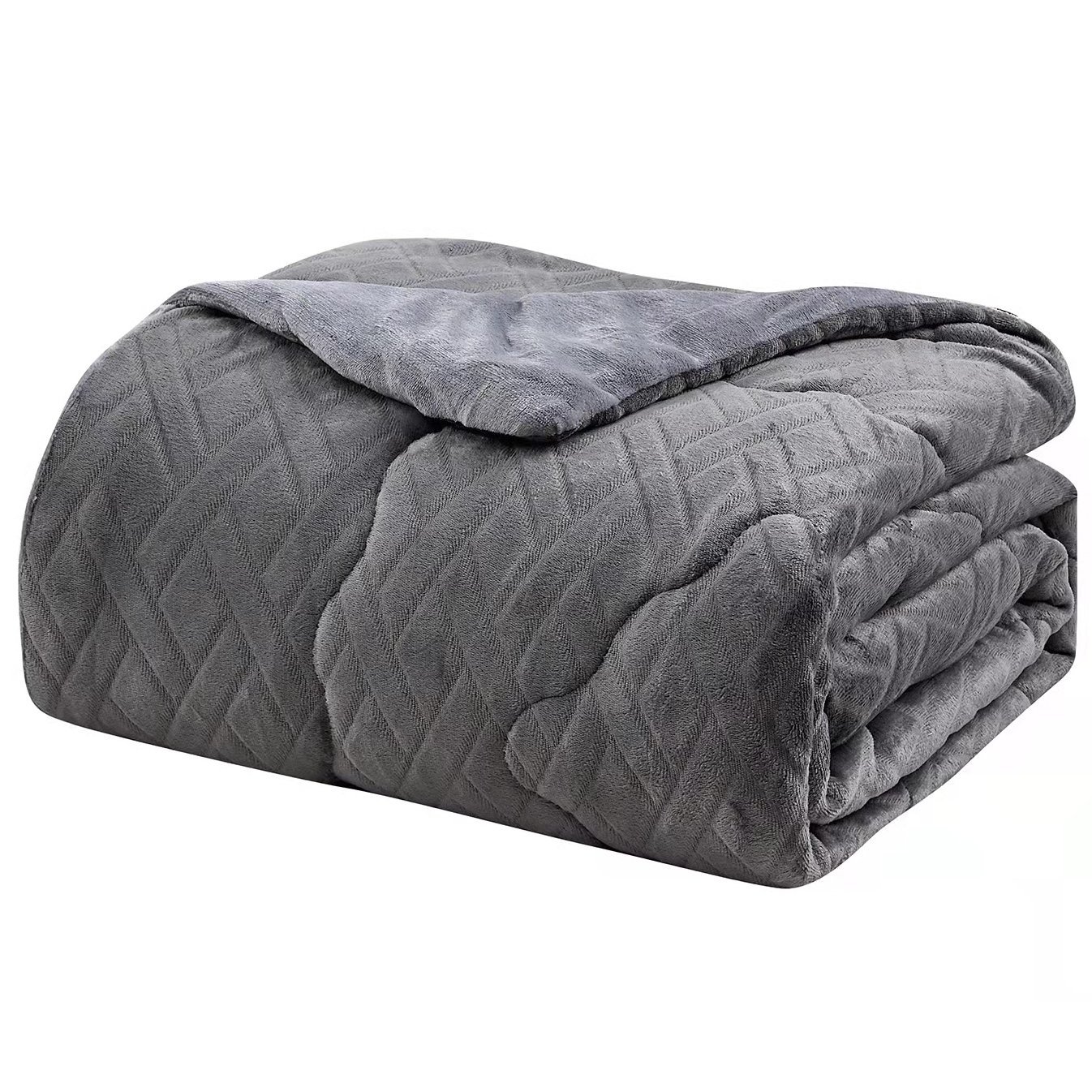 Edredom Plush Dupla Face Toque Flannel Tessi | MadeiraMadeira