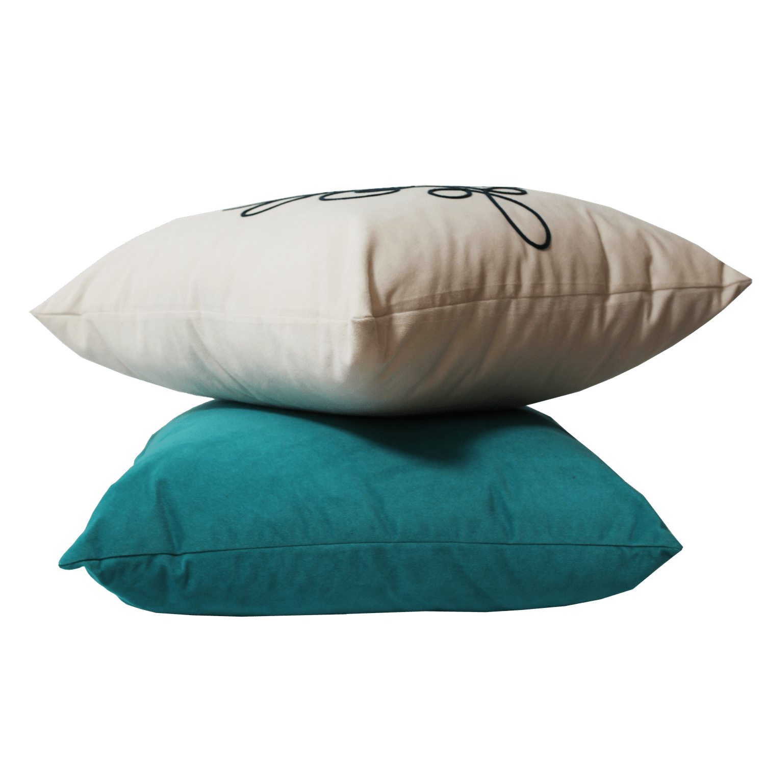 Almofada Decortextil Veludo Soft Liso Tiffany 52X52 cm Casa Fraga ...