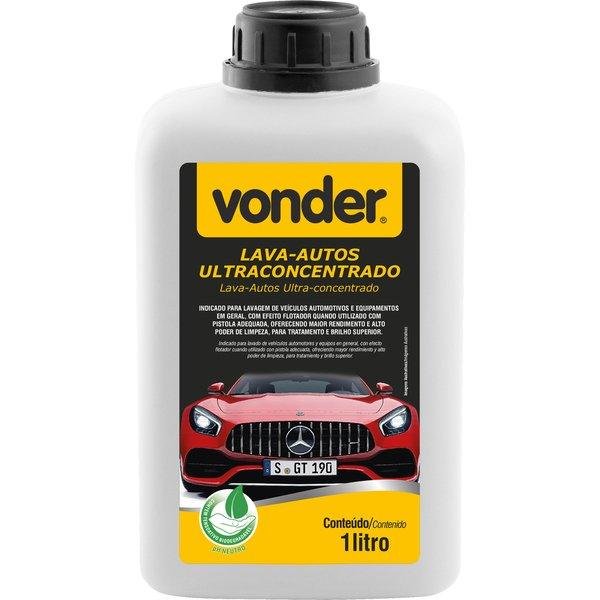 Lava auto ultraconcentrado limpeza e brilho 1 litro - Vonder ...