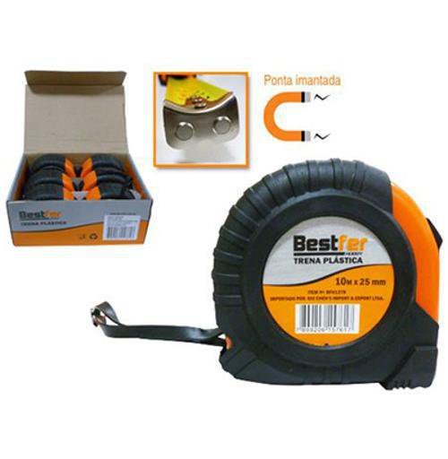 Trena Automatica Com Ponta Imantada 10Mx25Mm | MadeiraMadeira