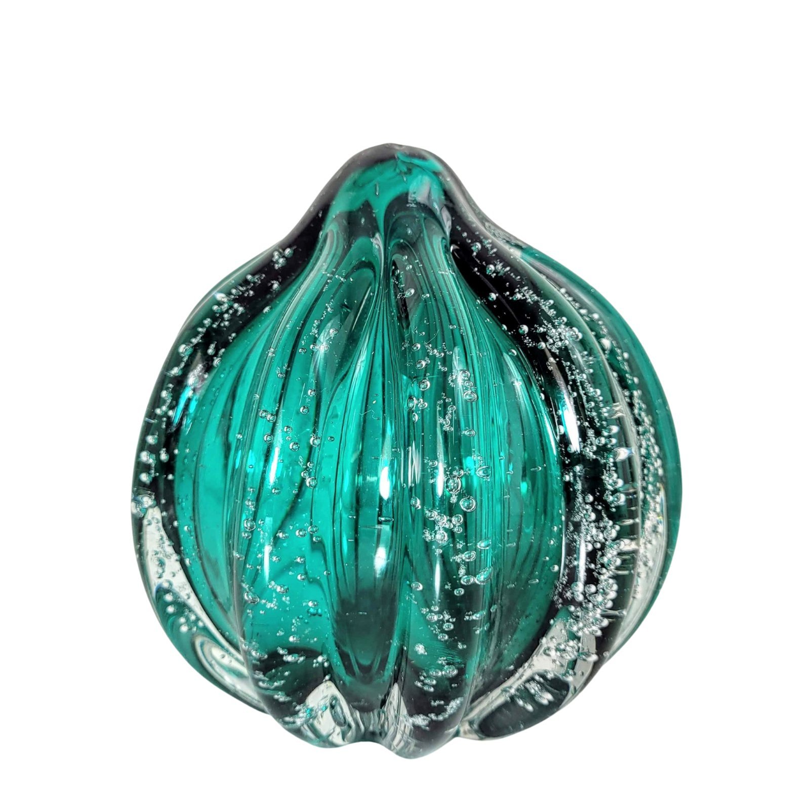 Esfera De Decoração Murano Verde Veneza 11cm | MadeiraMadeira