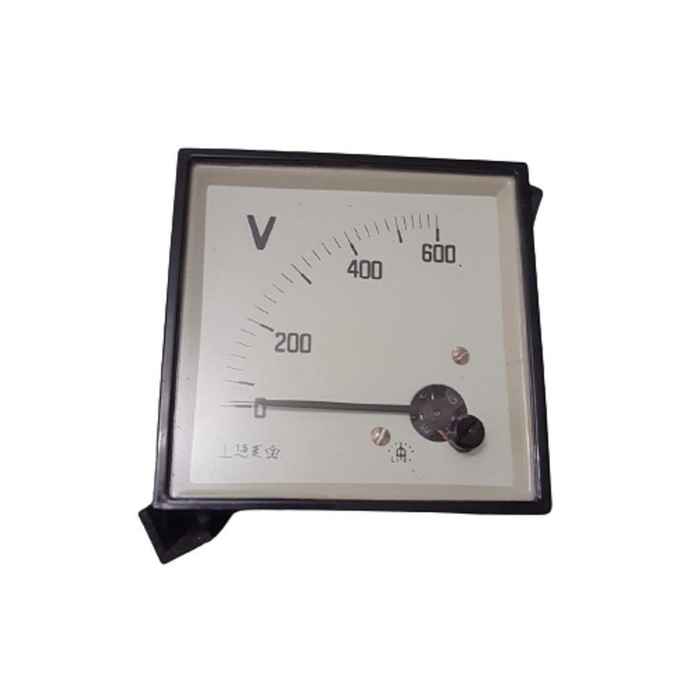 Voltímetro Analógico 600V 96X96 Modelo 96 - Escala | MadeiraMadeira