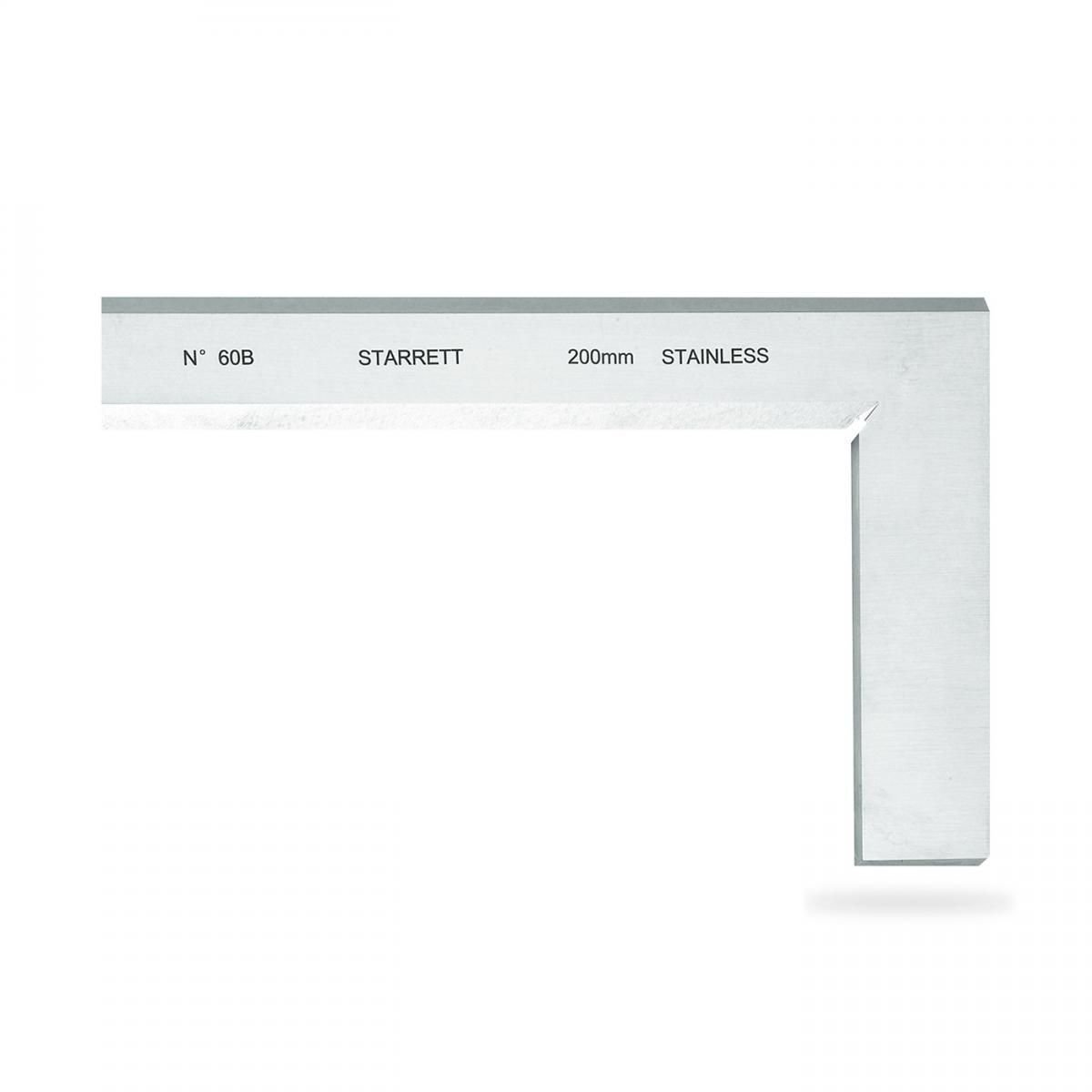 Esquadro Inox 100 X 70mm C/Fio 60B-100 - Starrett | MadeiraMadeira