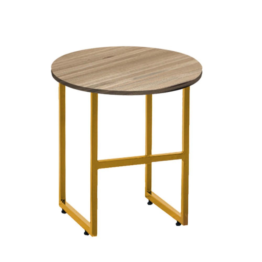 Kit 04 Mesa de Centro Industrial Will Sala Escritório Ferro Dourado ...