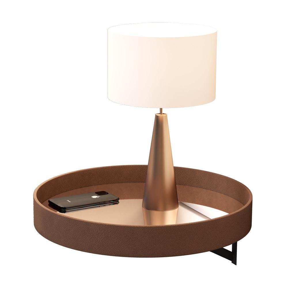 Mesa De Cabeceira Suspensa Com Espelho 1155 Luxo JB Bechara ...