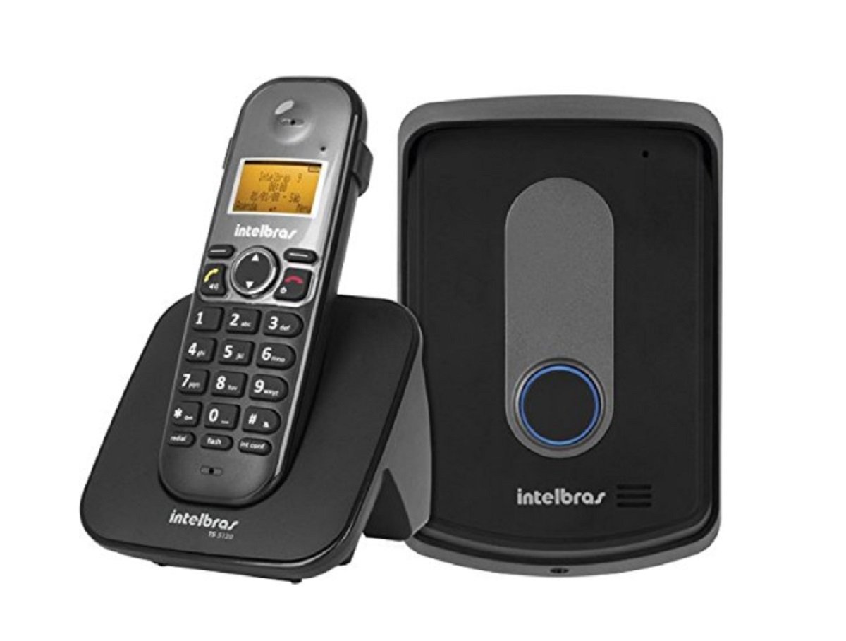 Interfone Sem Fio Wireless Intelbras 2 Ramais Externos e Fechadura ...