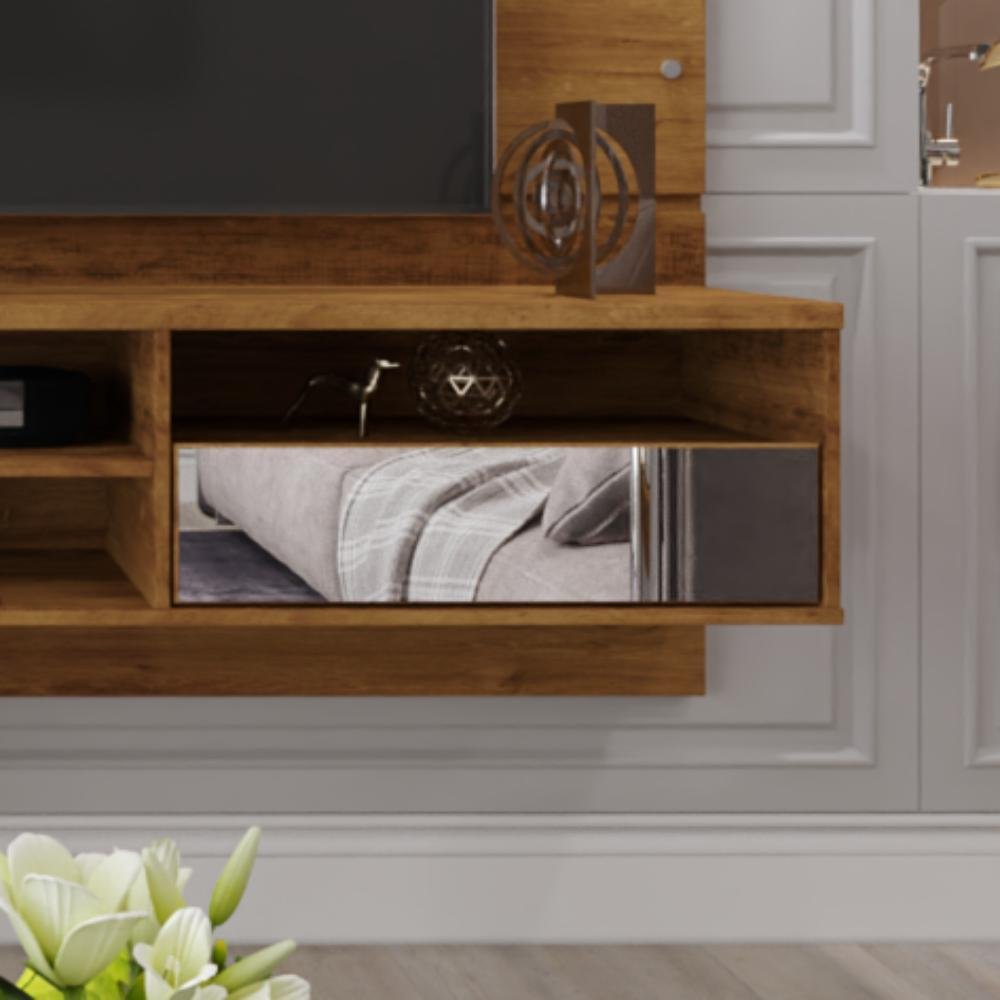 Home Suspenso Para TV Até 60 Polegadas com Led e Gavetas Angra - Canela ...