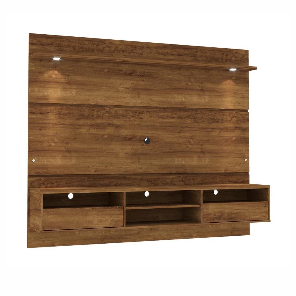 Home Suspenso Para TV Até 60 Polegadas com Led e Gavetas Angra - Canela ...