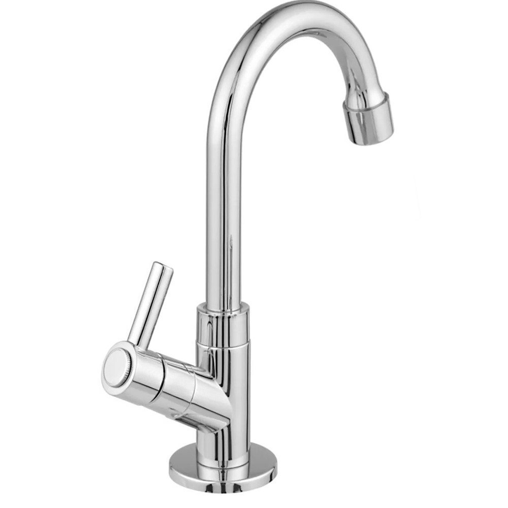 Torneira Cozinha Bancada Bica Móvel Abs Cromado 1168 | MadeiraMadeira