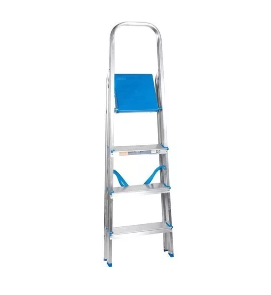 Escada Aluminio 4 Degraus Alumasa | MadeiraMadeira