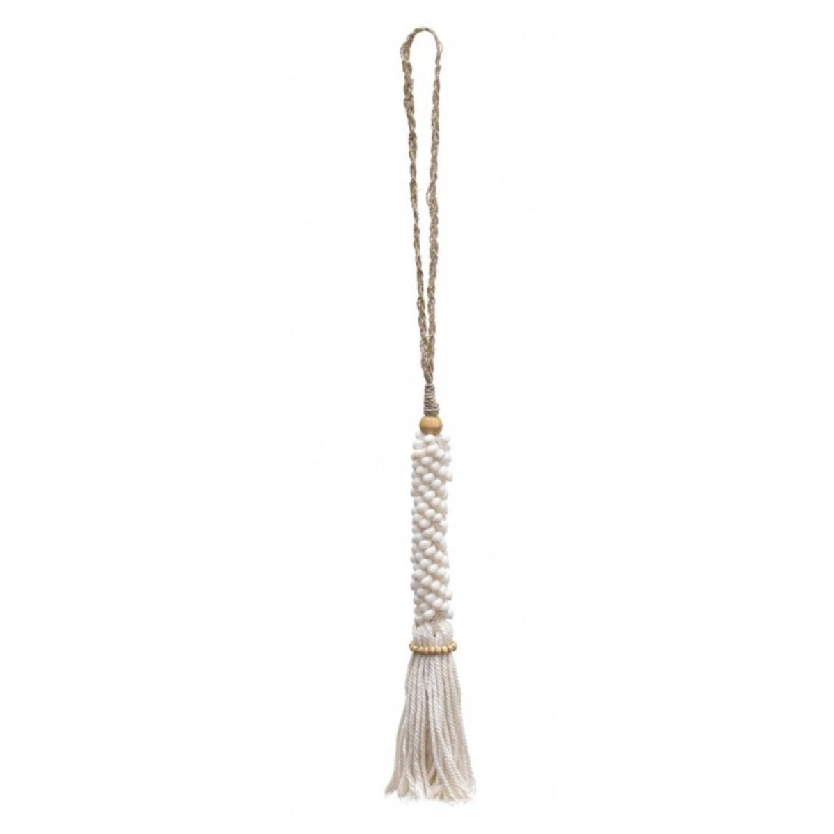 Pingente Concha Longo Tassel Thaythay Decoracao | MadeiraMadeira