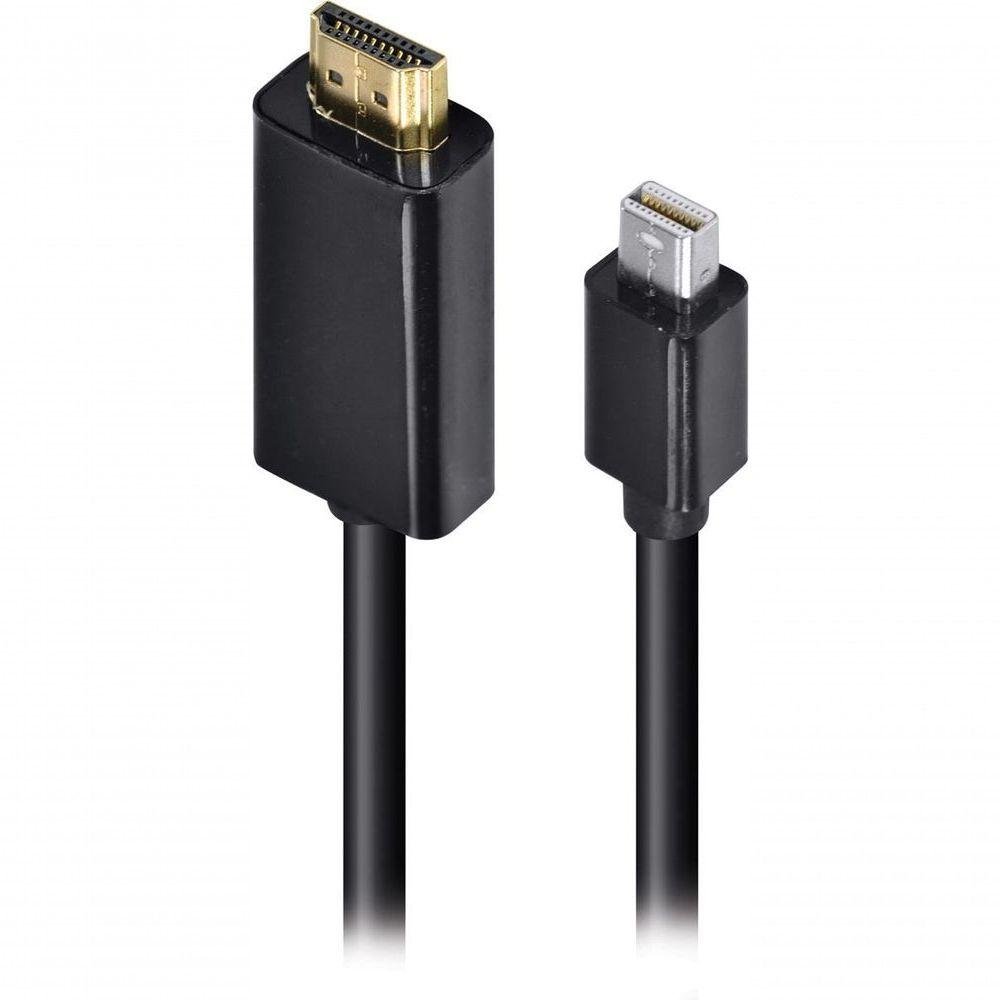 Cabo Mini Displayport 1.1 para Hdmi 1.4v 2m Hmdp-2 | MadeiraMadeira