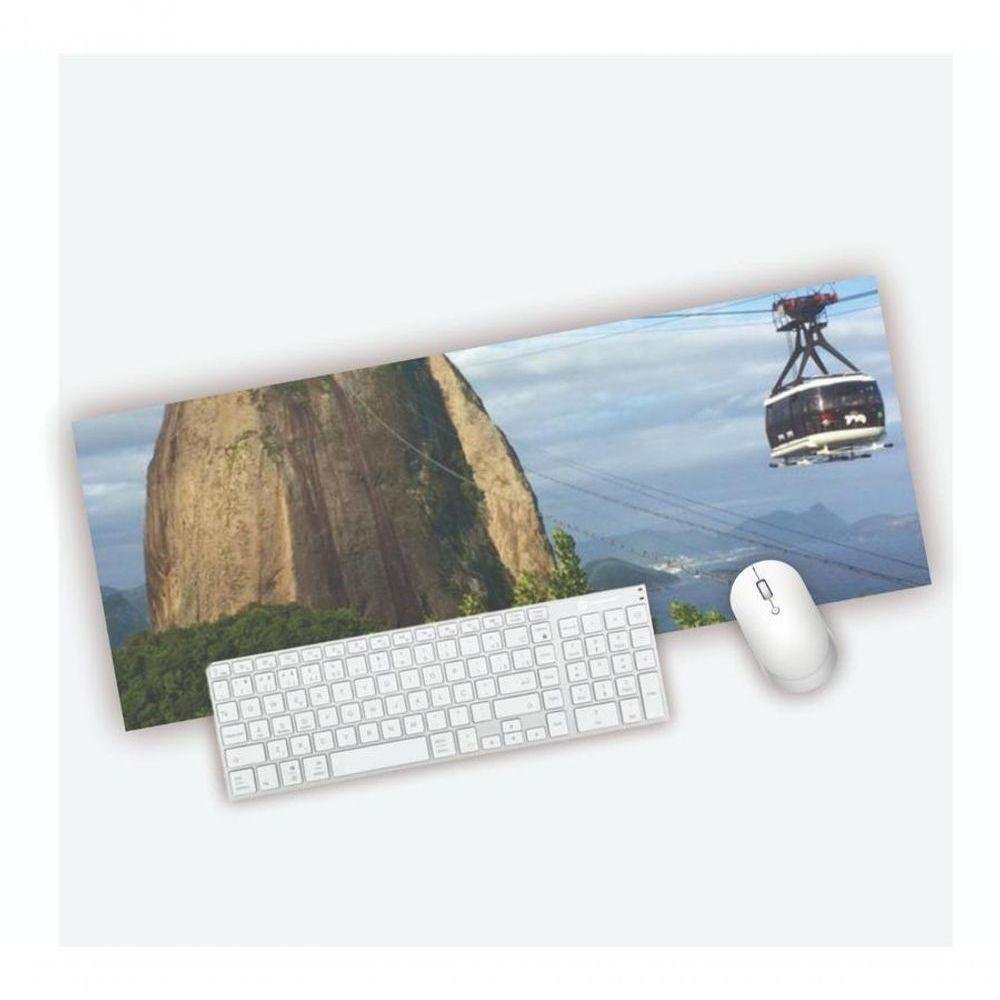 Mouse Pad Grande Gamer Pão de Açúcar | MadeiraMadeira