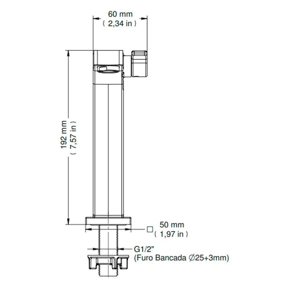 Torneira Docol Stillo 820206 de Bancada Cromada | MadeiraMadeira