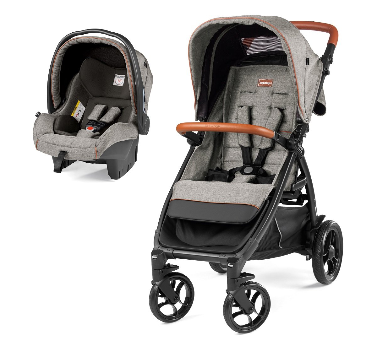 Carrinho Travel System Booklet 50 Polo - Peg-Pérego | MadeiraMadeira