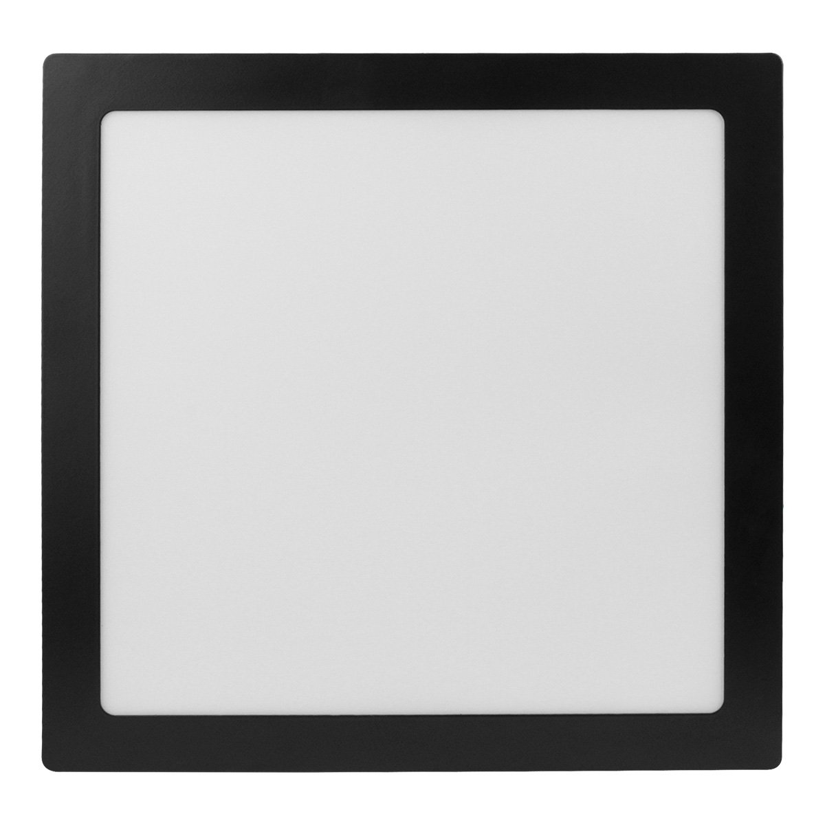 Painel de Led 24 W 4000k Quadrado Embutir Preto Foxlux | MadeiraMadeira