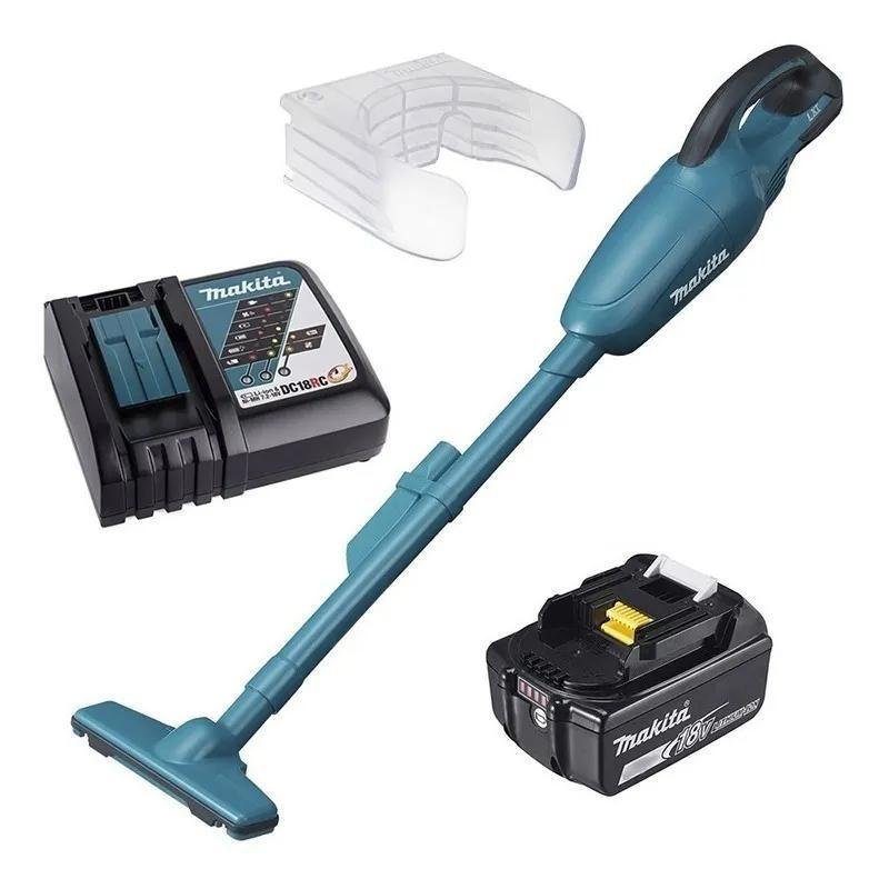 Aspirador De Pó Dcl180 + Carregador E Bat 18V 5Ah - Makita | MadeiraMadeira
