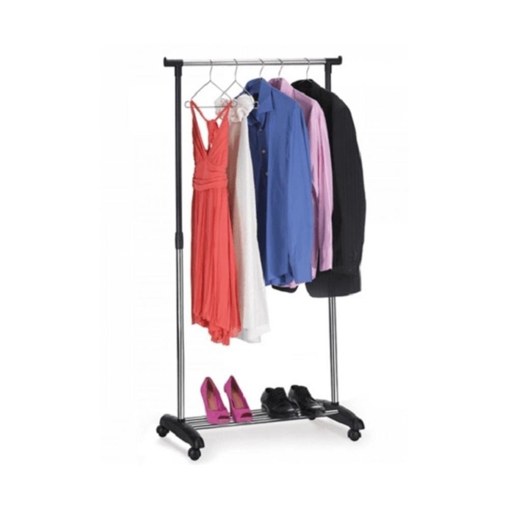 ARARA GUARDA ROUPA ORGANIZADOR DE CLOSET QUARTO PORTATIL COM RODINHAS ...
