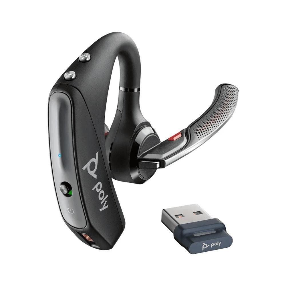 Headset Poly Voyager 5200 Bluetooth 7k2f3aa | MadeiraMadeira