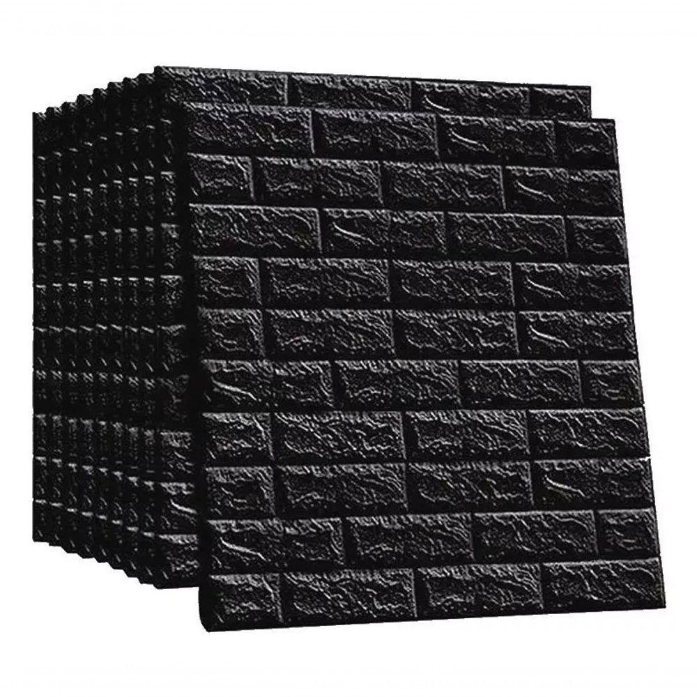 25 Painel Placa 3d Espuma Autocolante Parede Teto 70x77 | MadeiraMadeira