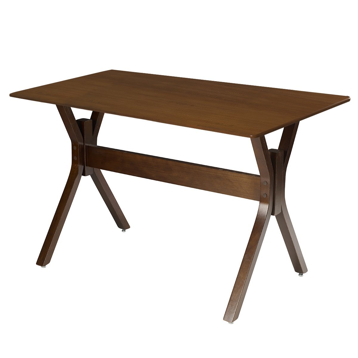 Mesa Santiago Madeira Maciça Retangular Castanho 160x80cm | MadeiraMadeira