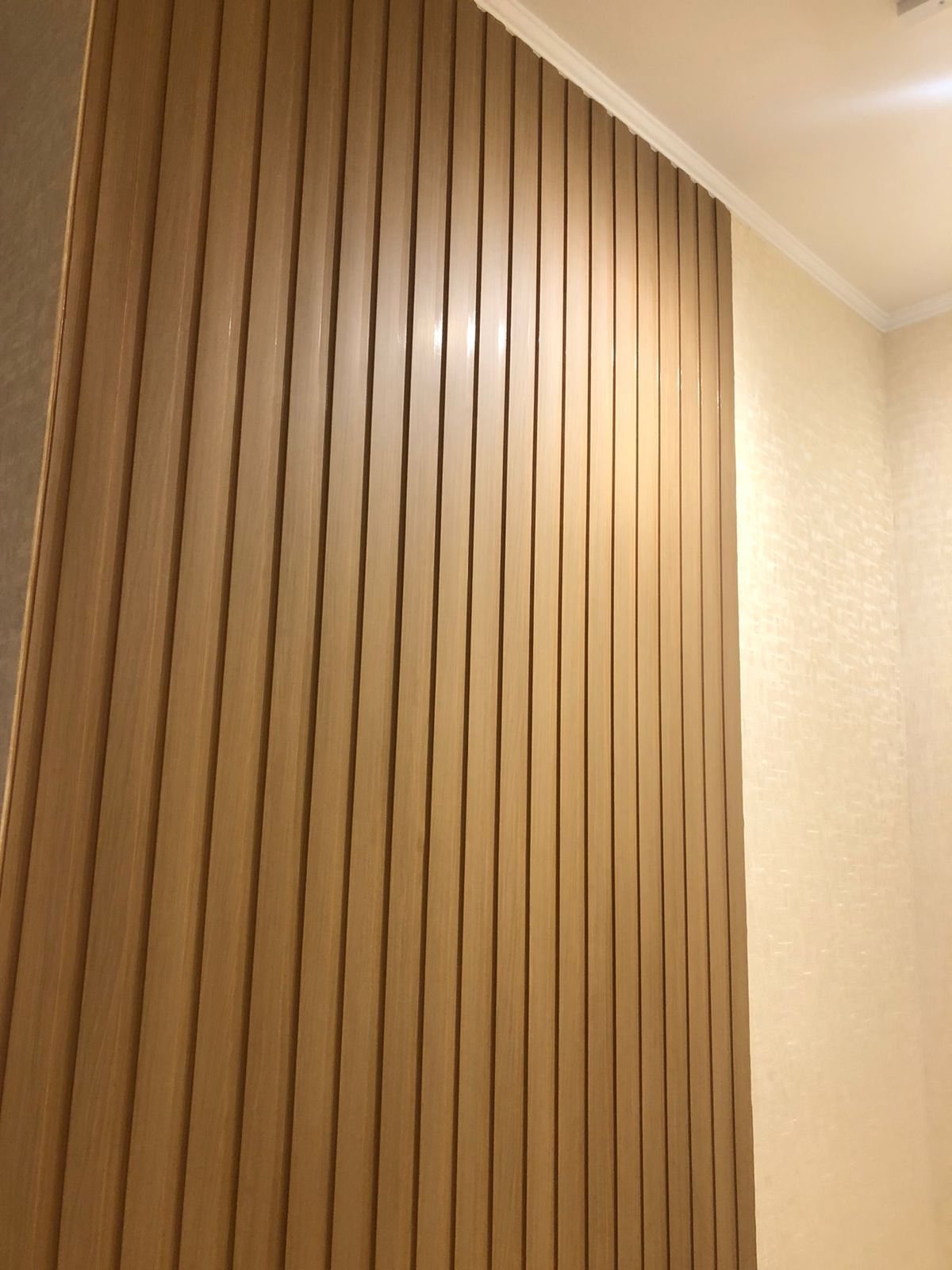 Painel Ripado Versátil: 01 unid. 270x110cm larg. Talatto Painéis ...