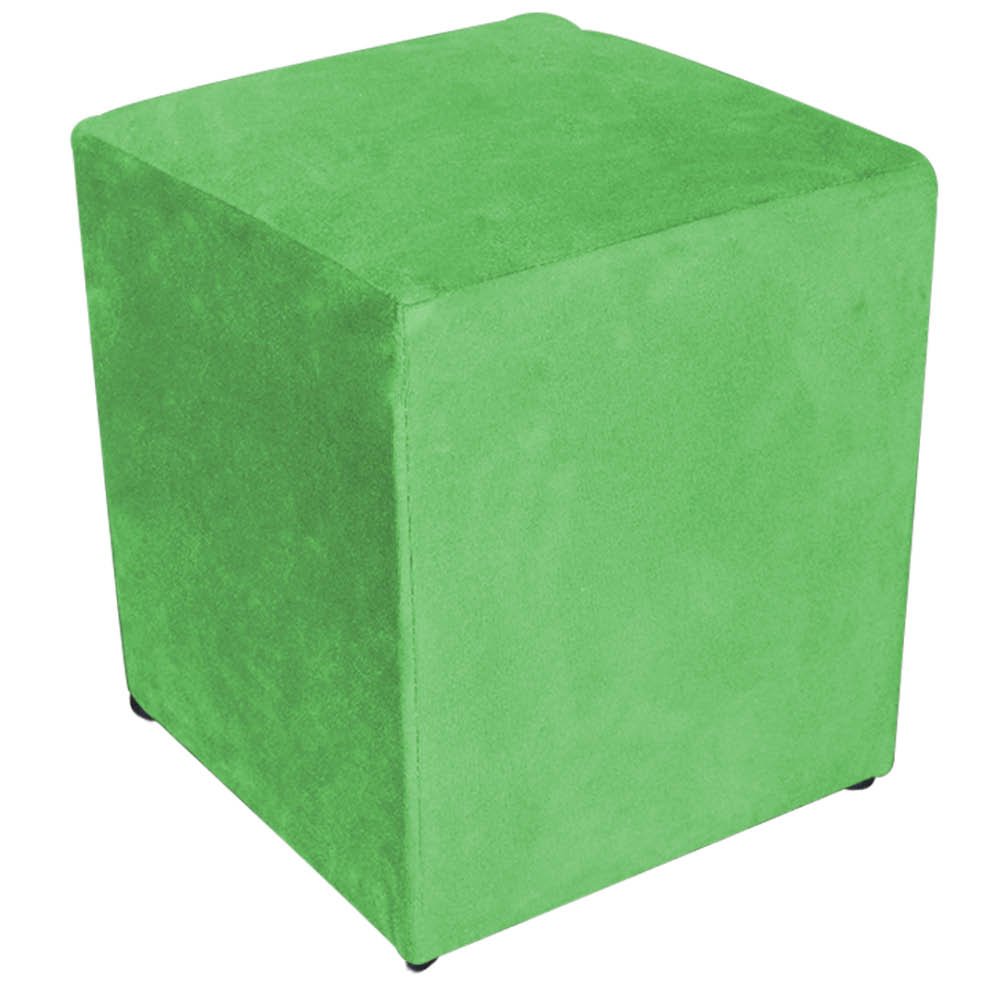 Puff Dado Corino Verde - Móveis Mafer | MadeiraMadeira