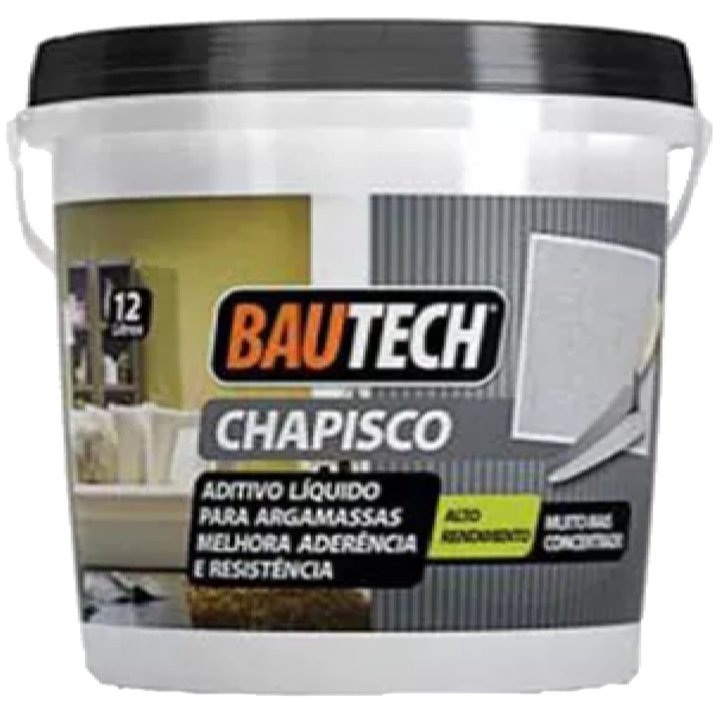 Adesivo Líquido Chapisco Branco 3,6 Litros - 16718 - BAUTECH ...