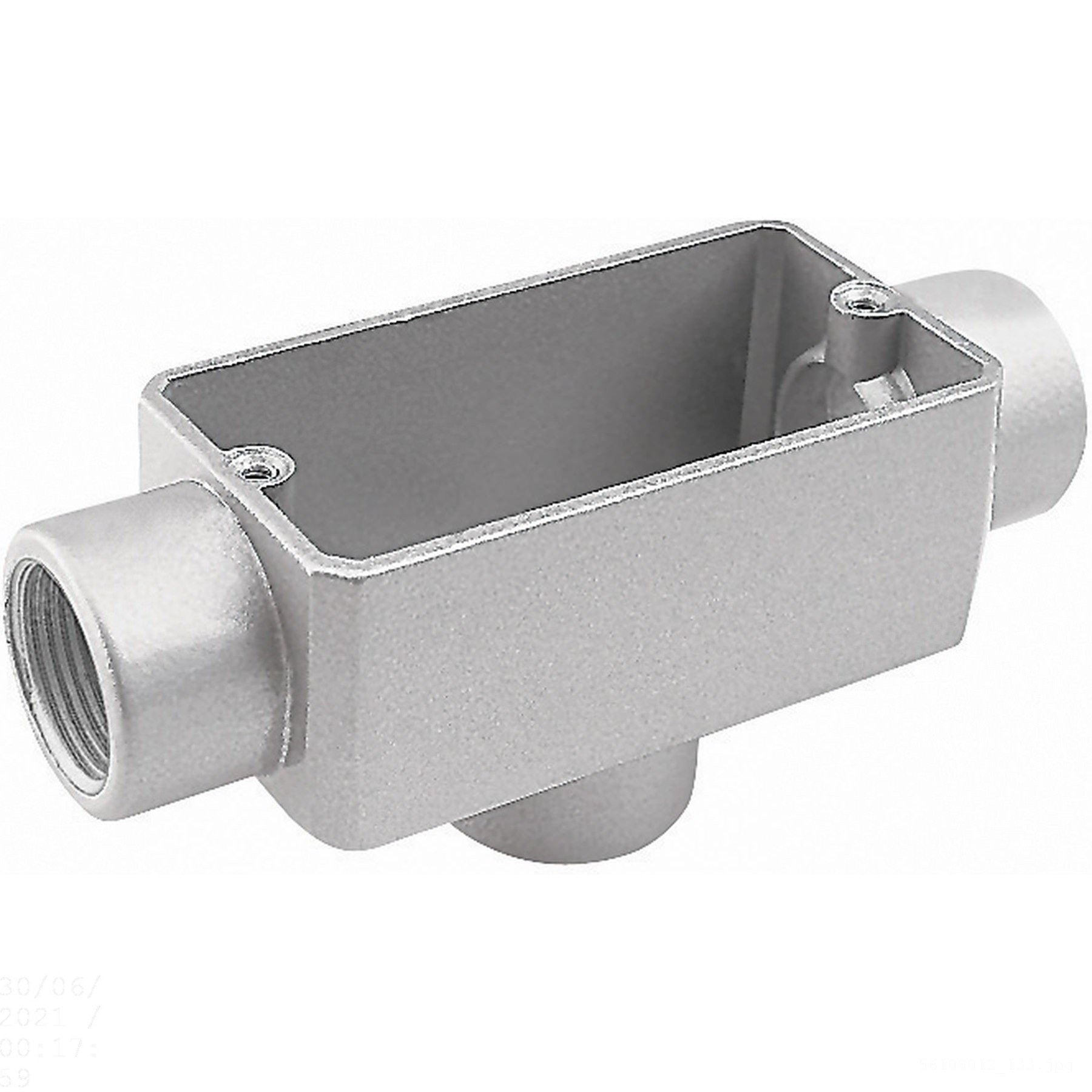 Condulete fixo 3/4" tipo "TB" - sem tampa / sem rosca / com pintura ...