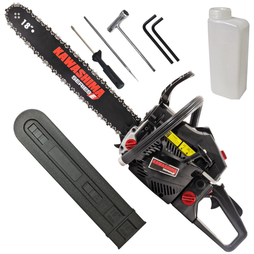 Motosserra À Combustão Kawashima KCS580E 54cc 2T Ergonômico Com ...