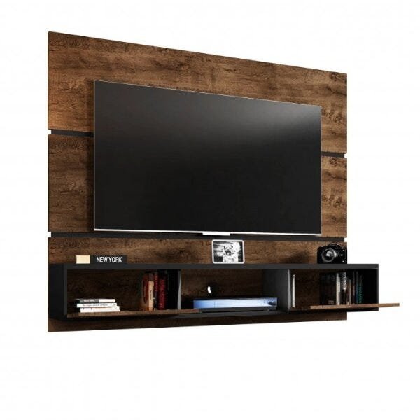 Conjunto Painel Âmbar pata TV até 65 Polegadas e Buffet Quartzo Pés de ...