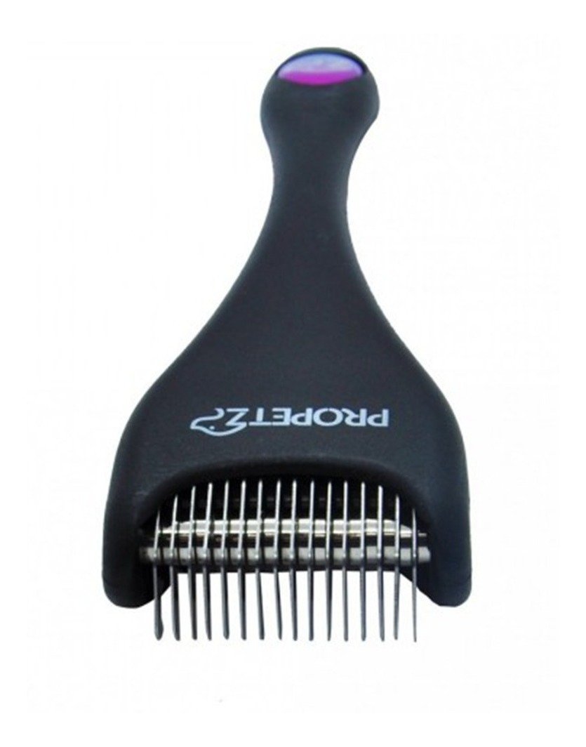 Rack Rasqueadeira Escova Pente Desembolador Profissional 16 Lâminas ...