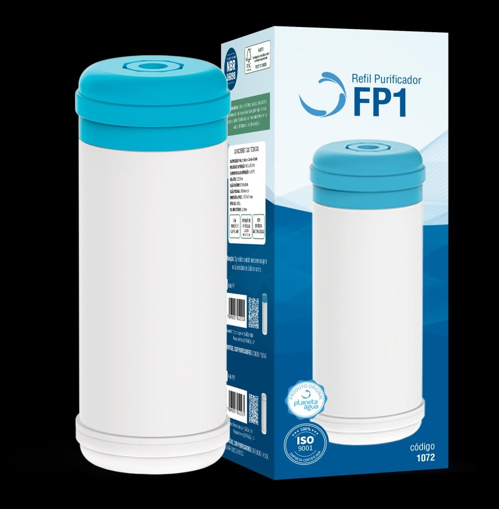 Refil para Filtro Planeta Água - Fp1/fp2 | MadeiraMadeira