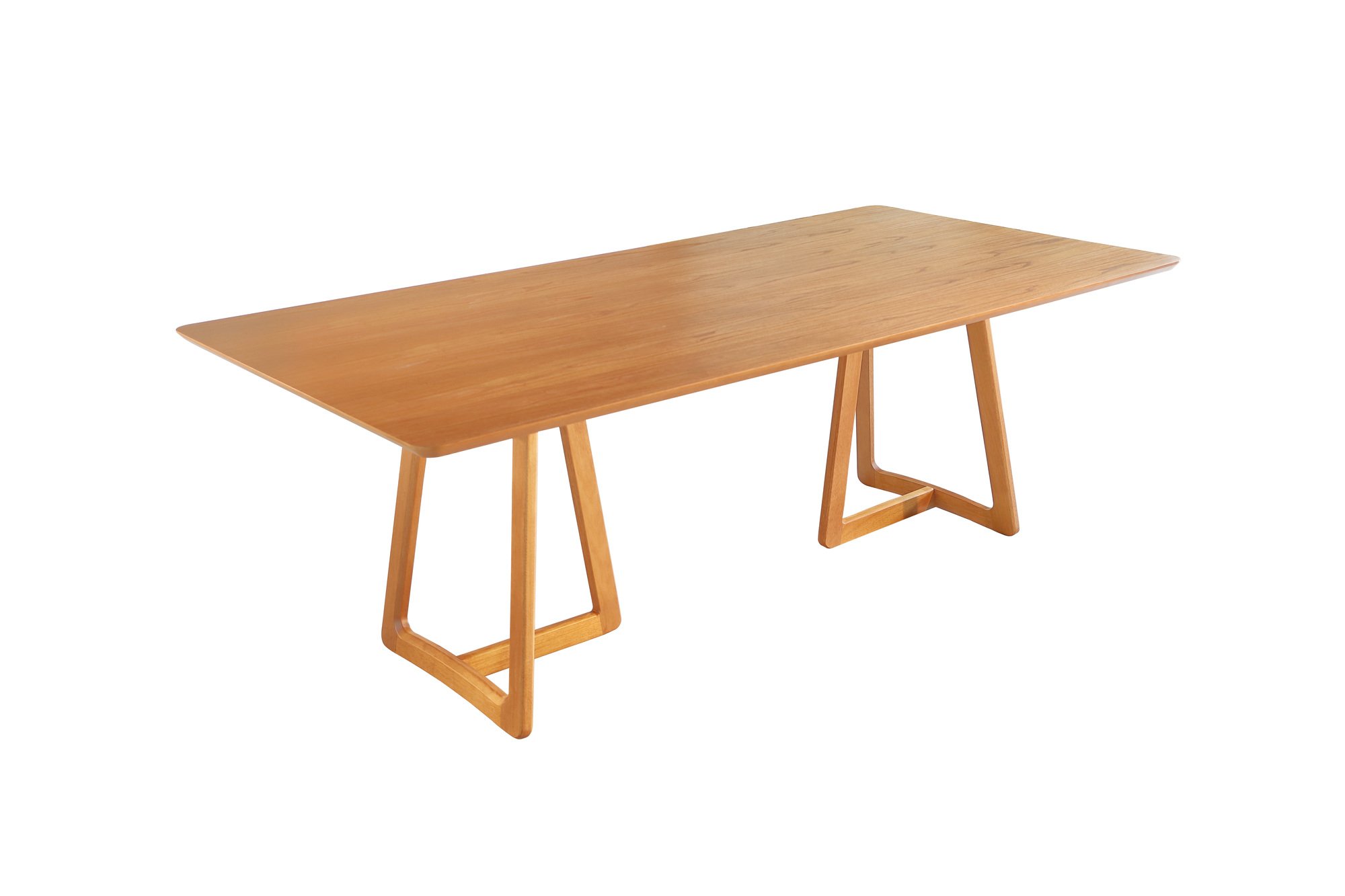 Mesa Eva Madeira Maciça - Rafana Móveis 200x100 | MadeiraMadeira