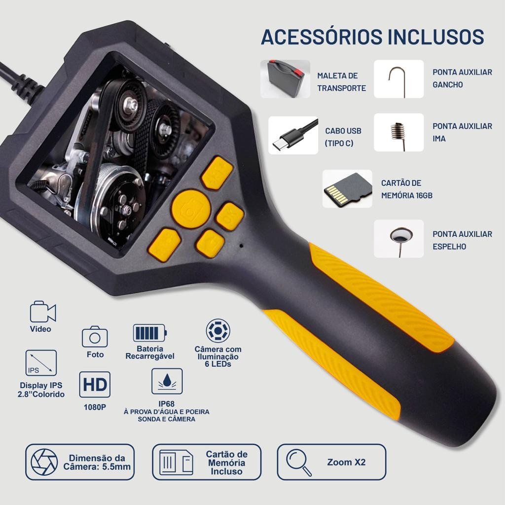 Boroscópio Digital Hikari Hbr-500 | MadeiraMadeira