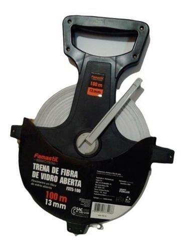 Trena Fibra Vidro Famastil 100m X 13mm T5-100 F43.12 | MadeiraMadeira