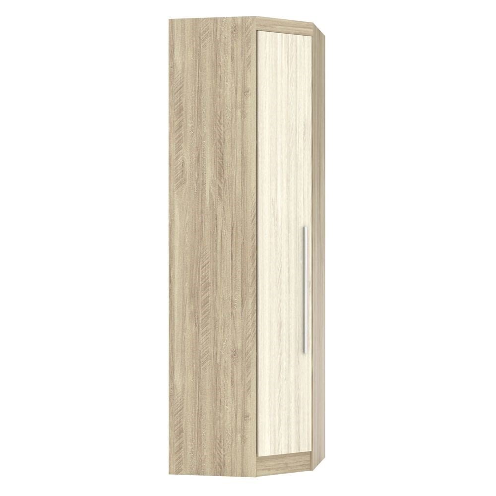 Guarda Roupa Modulado Canto Oblíquo 195 Master Avelã Rústico/Ártico ...