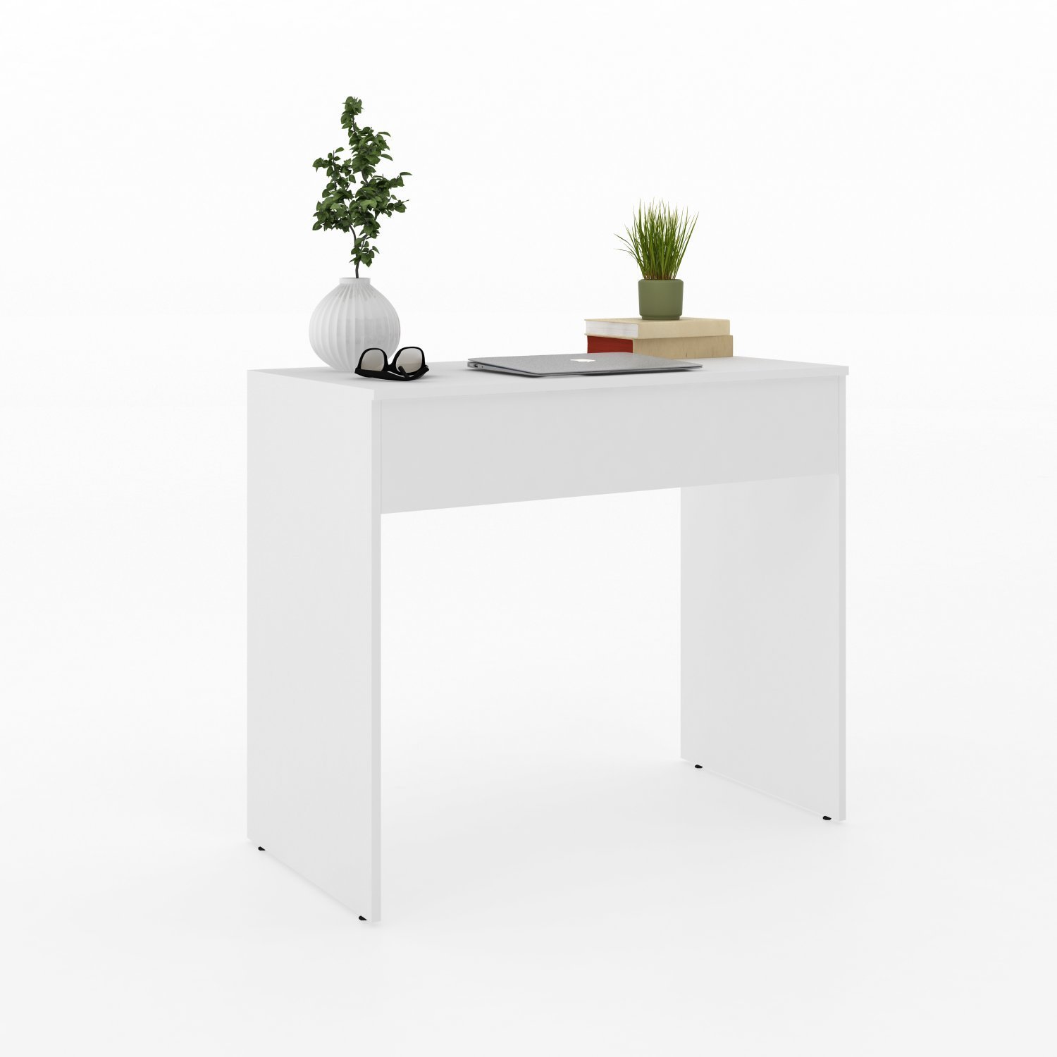 Escrivaninha Reta com 01 Gaveta Grande | MadeiraMadeira