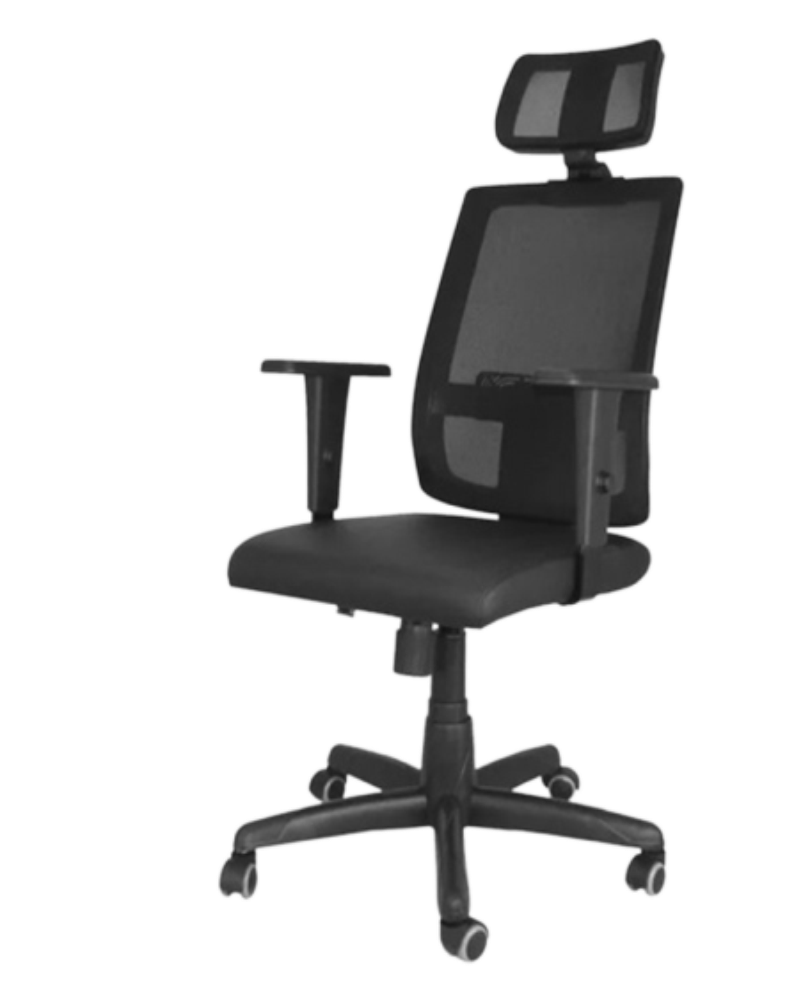 Cadeira Brizza Presidente C/ Relax C/ Base Giratória Preta | MadeiraMadeira