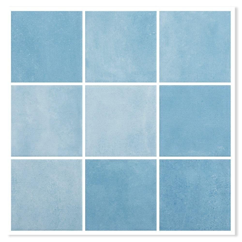 Revestimento Noronha Água Mesh Azul 10X10Cm | MadeiraMadeira