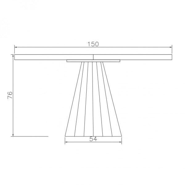 Mesa Redonda 150cm com 6 Cadeiras Lana Móveis Rafana | MadeiraMadeira